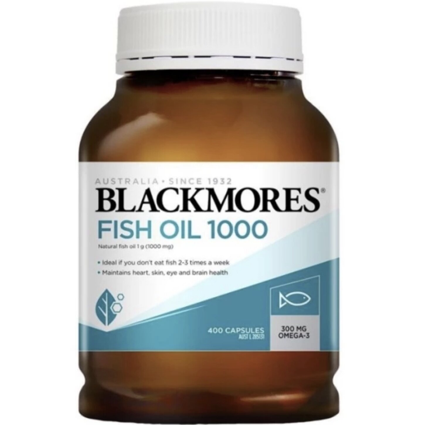 blackmores fish oil minyak ikan omega 3 1000mg 1000 mg 400 | Lazada ...
