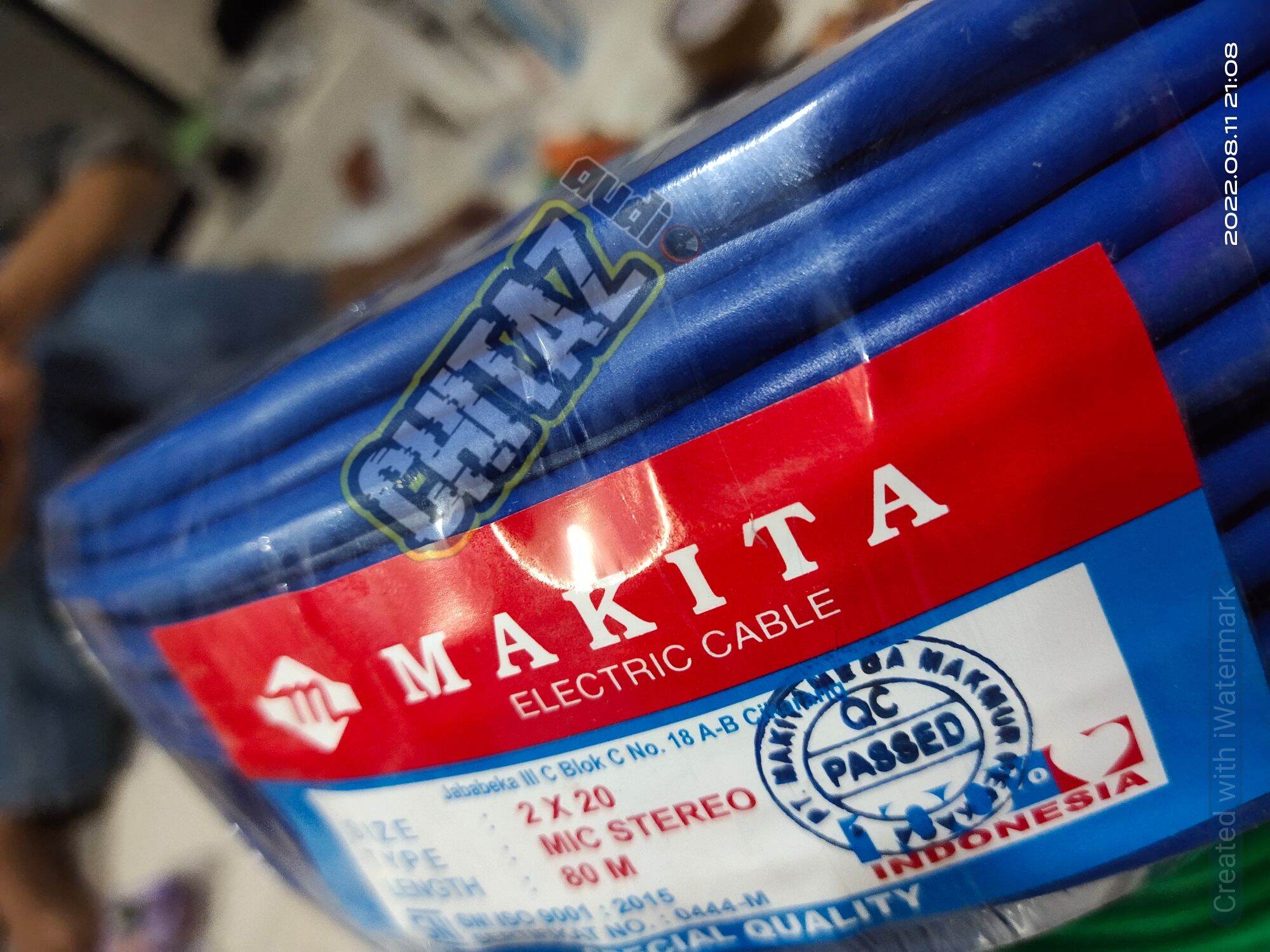 kabel mic makita lentur l2t2s 10 meter | Lazada Indonesia