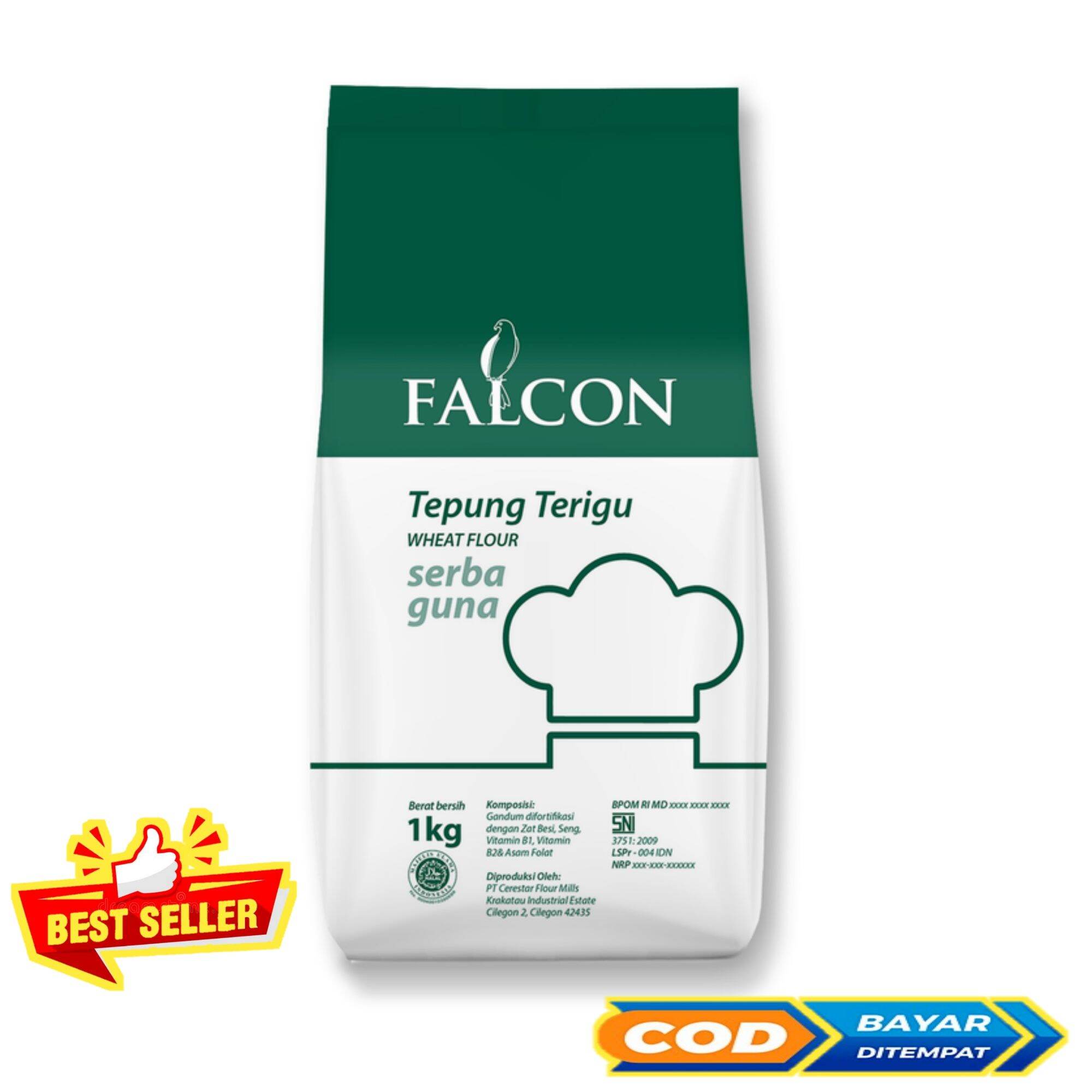 TERIGU FALCON hijau 1KG | Lazada Indonesia