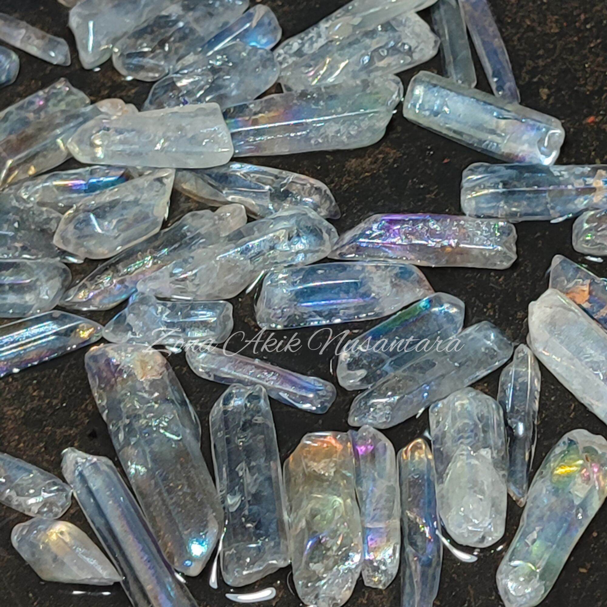 Clear Quartz Aura Natural Batu Asli Alam | Lazada Indonesia