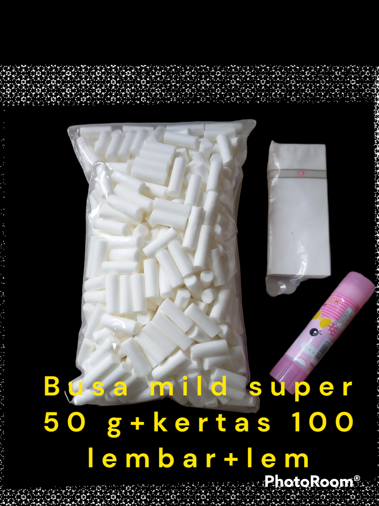 BUSA MILD PREMIUM 50G+KERTAS PAPIR 100 LEMBAR+LEM | Lazada Indonesia