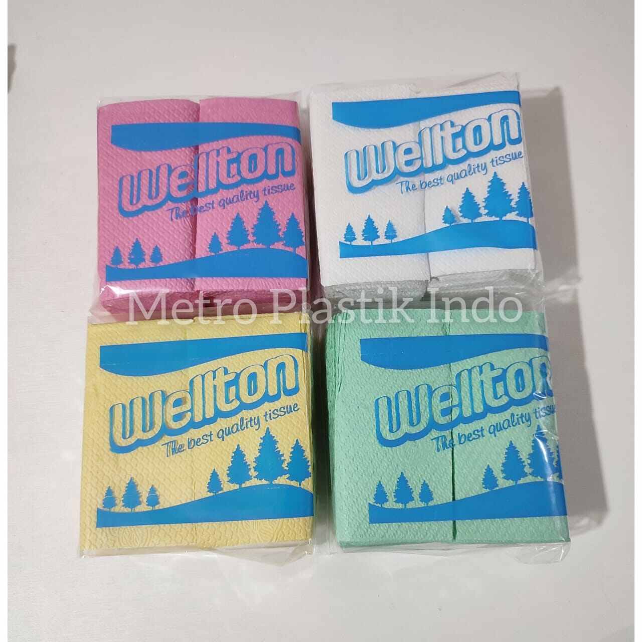 Tissue Napkin BDL Putih / Warna | Tisu Meja Makan | Lazada Indonesia