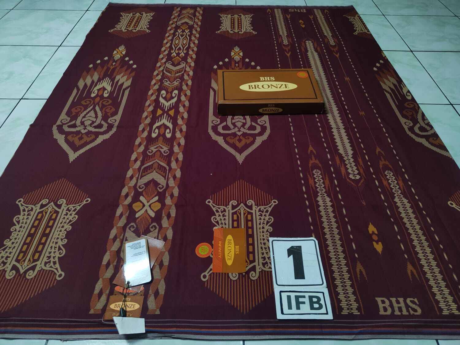 Sarung BHS Excellent SPC Golld lengkap box dan aksesoris dan Infinity ...