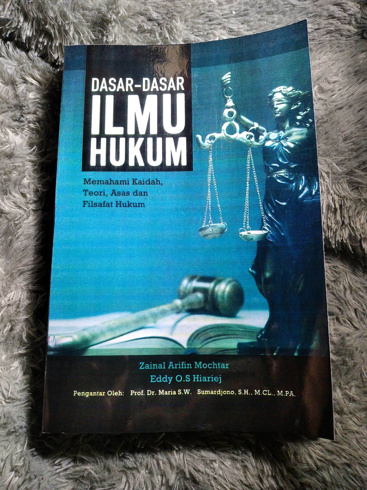 Buku Dasar - Dasar Ilmu Hukum By zainal arifin Mochtar | Lazada Indonesia