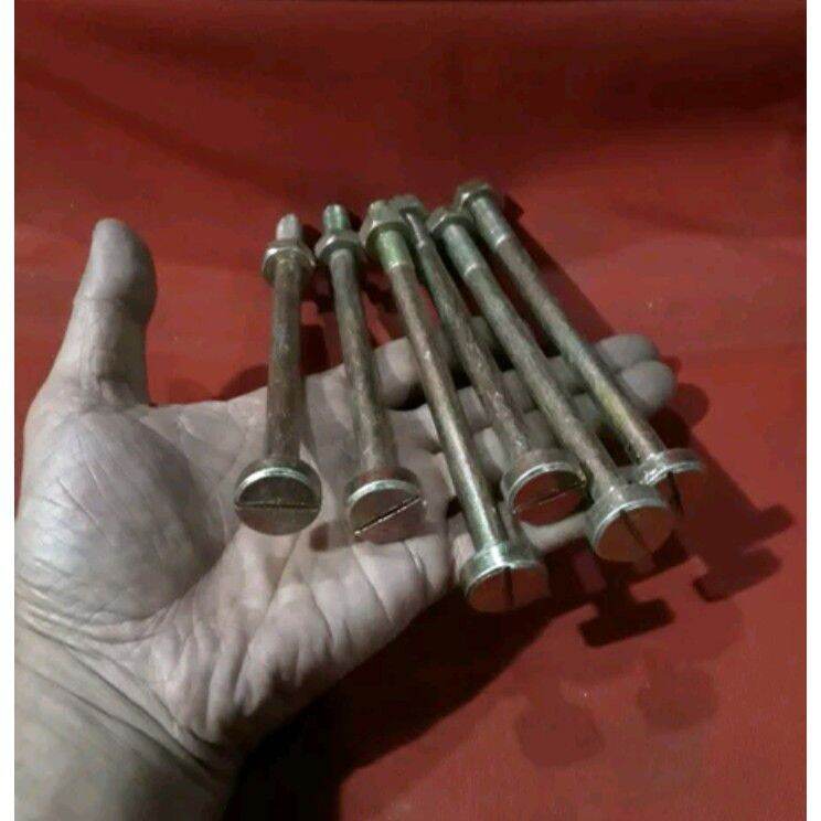 baut baud panjang original untuk jok depan vespa vbb super sprint bajaj ...