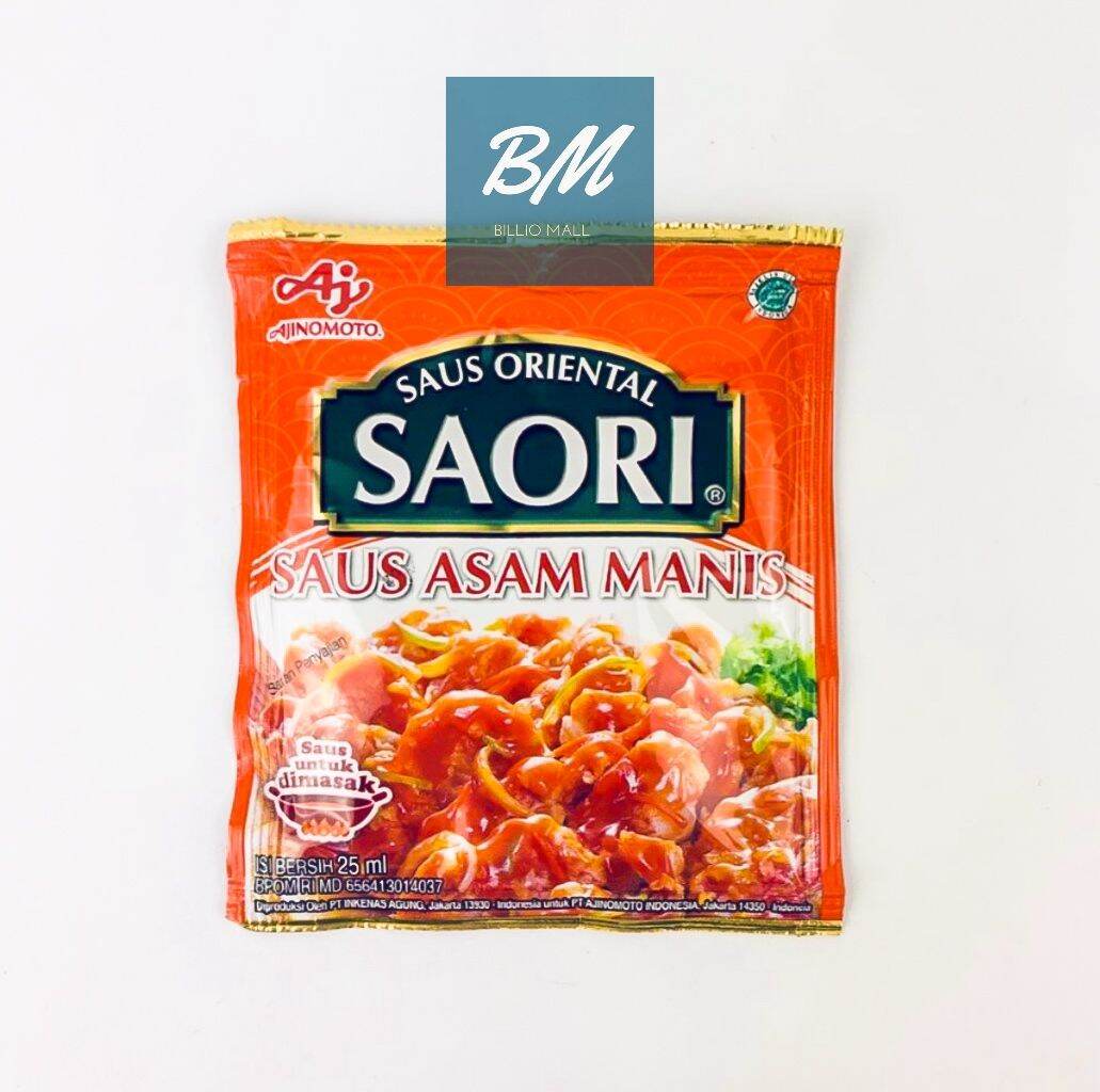 Saori Saus Sachet / Saos Tiram / Saus Teriyaki / Saus Saus Lada Hitam ...