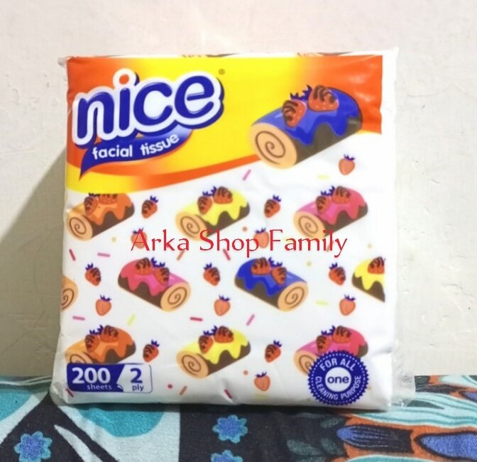 NICE Tissue Facial Pop Up 2Ply 200s Tissu Tisu | Lazada Indonesia