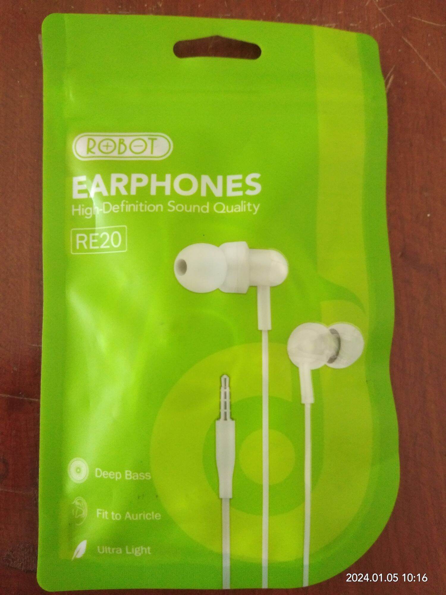 Earphone ROBOT RE20 | Lazada Indonesia