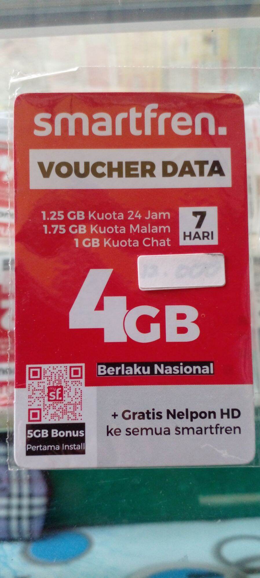 smartfren vocer data 4 gb 7 hari | Lazada Indonesia