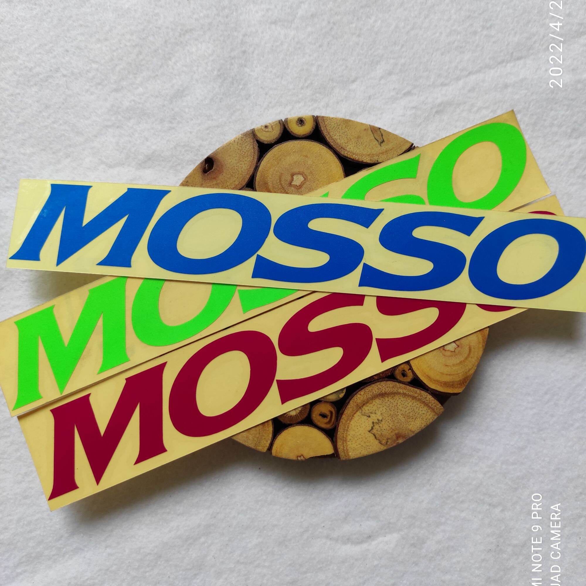 Rk Juara - Stiker Sepeda Mosso - Stiker Gosok Nyala kat 02 | Lazada ...