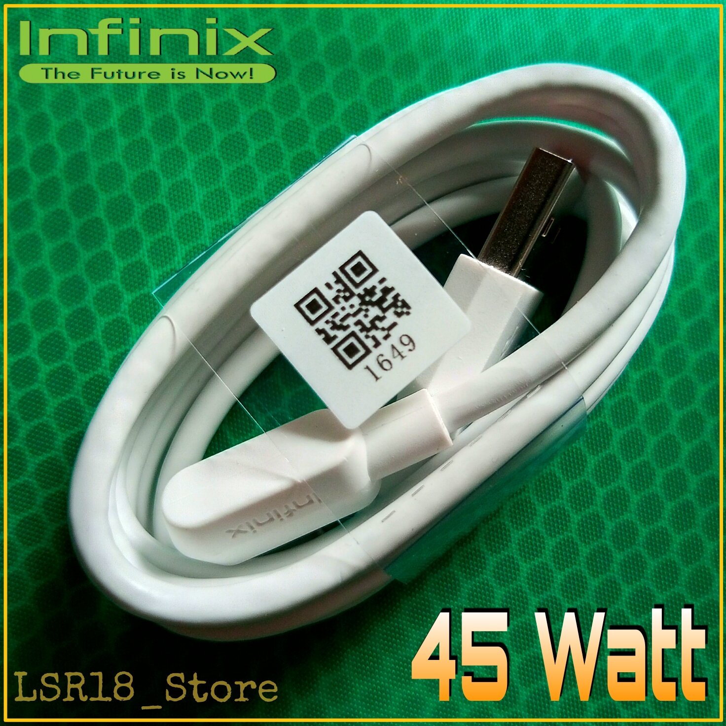 [KODE 050] Kabel Data INFINIX GT 20 Pro Original 45 Watt (Kabel L ...