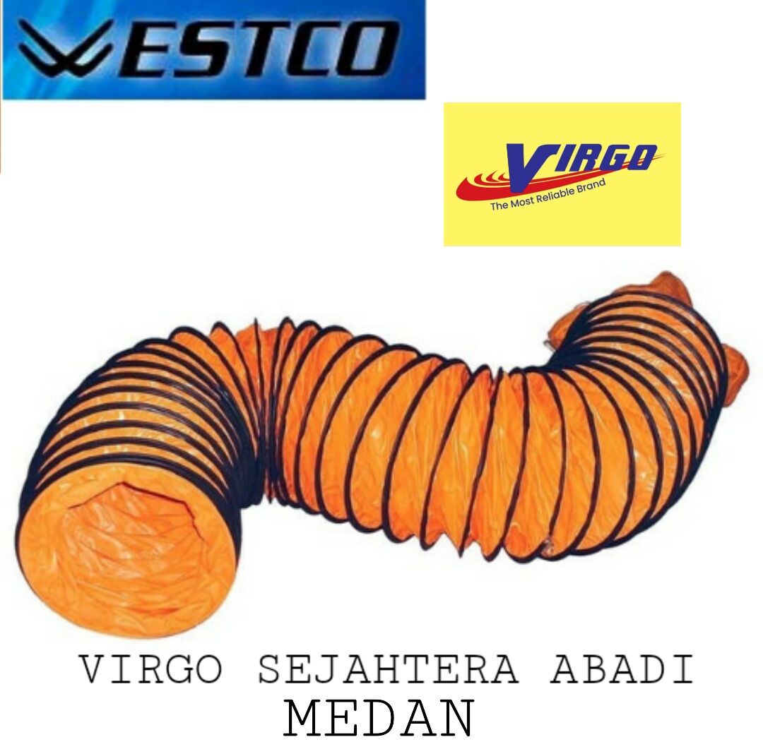 SELANG WESTCO 16X5 KIPAS ANGIN BLOWER 16" × 5M FLEXIBLE DUCT PVC 16 ...