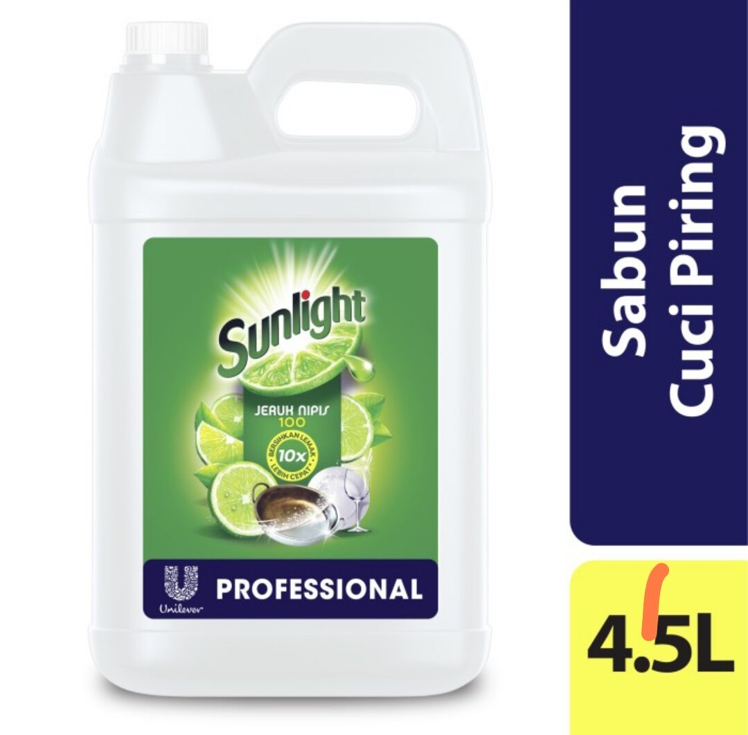 Sunlight Jerican 4,5Liter Sabun Cuci Piring Jerigen Unilever ...