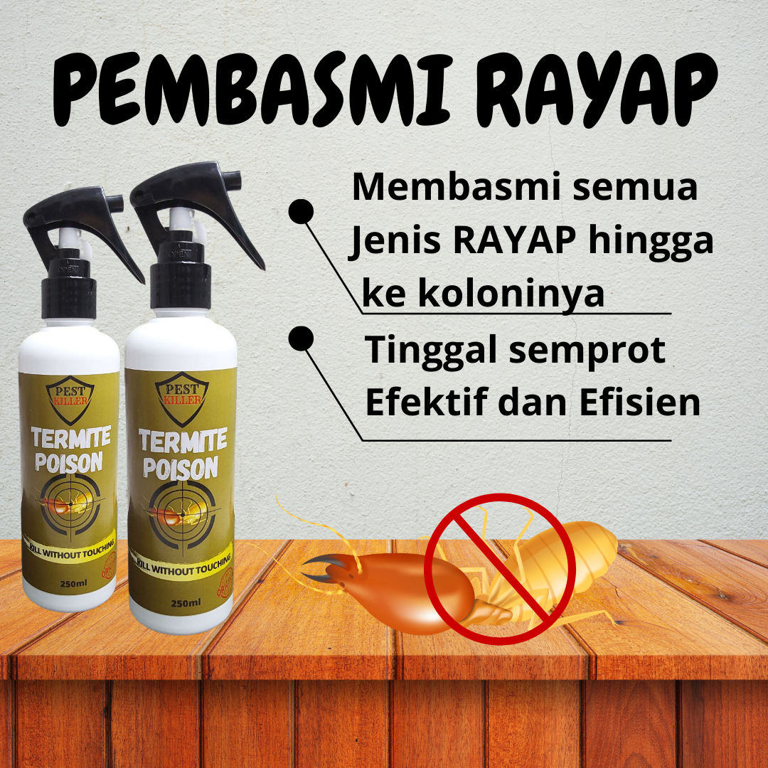 Pembasmi Hama Rayap Pengawet Kayu | Lazada Indonesia